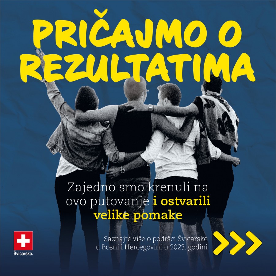Pričajmo o rezultatima! | Projects supported by Switzerland in Bosnia and Herzegovina